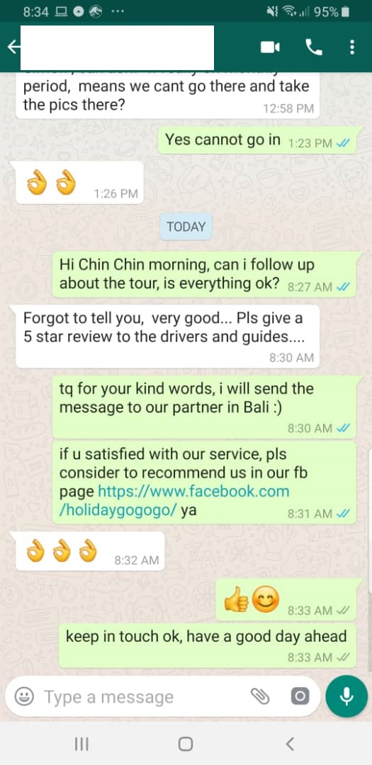 Customer Review Holidaygogogo