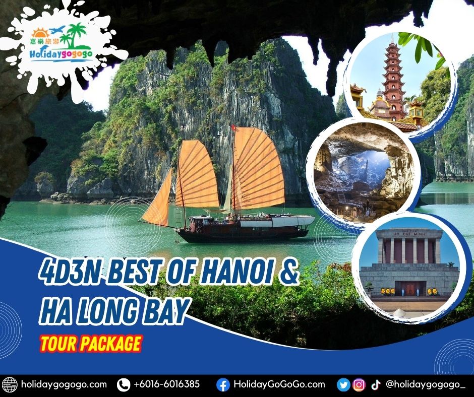 (2024 Promo) 4d3n Best of Hanoi & Ha Long Bay Tour - HolidayGoGoGo